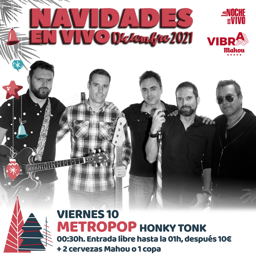 METROPOP [tributo pop español] - Honky Tonk