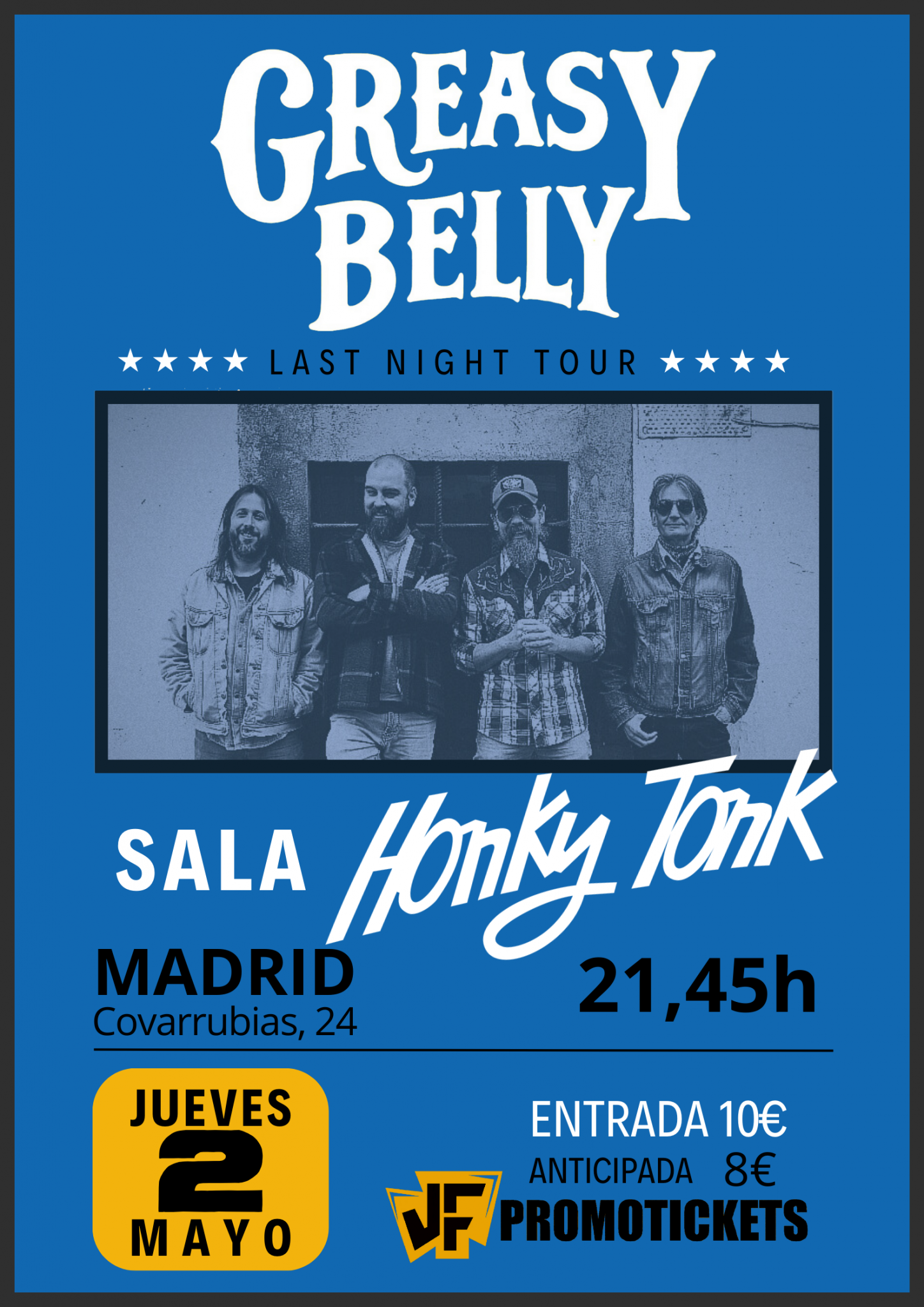 GREASY BELLY - Honky Tonk